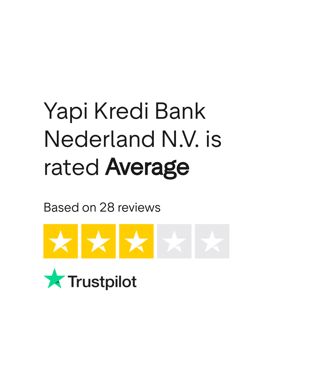 Yapi Kredi Bank Nederland N.V. Reviews | Read Customer Service Reviews of www.yapikredi.nl