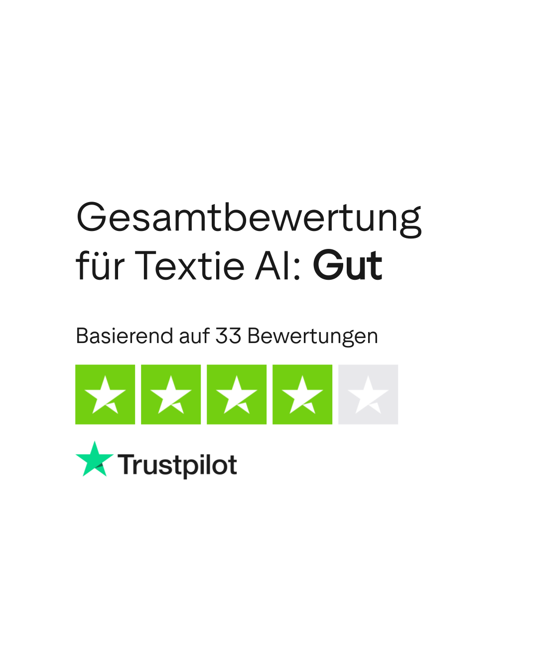 Bewertungen zu Textie AI | Lesen Sie Kundenbewertungen zu textie.ai