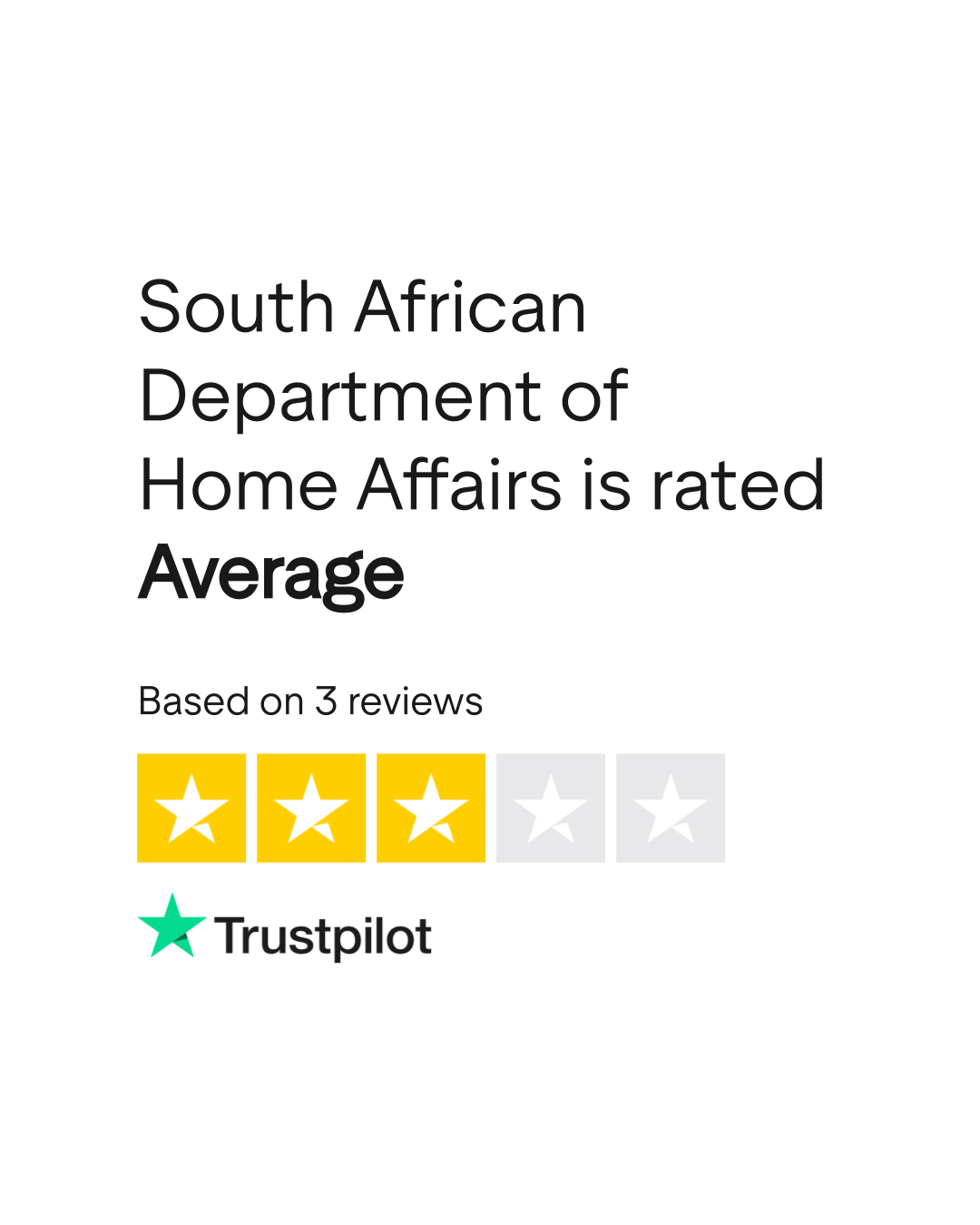South African Department of Home Affairs Reviews | Read Customer ...