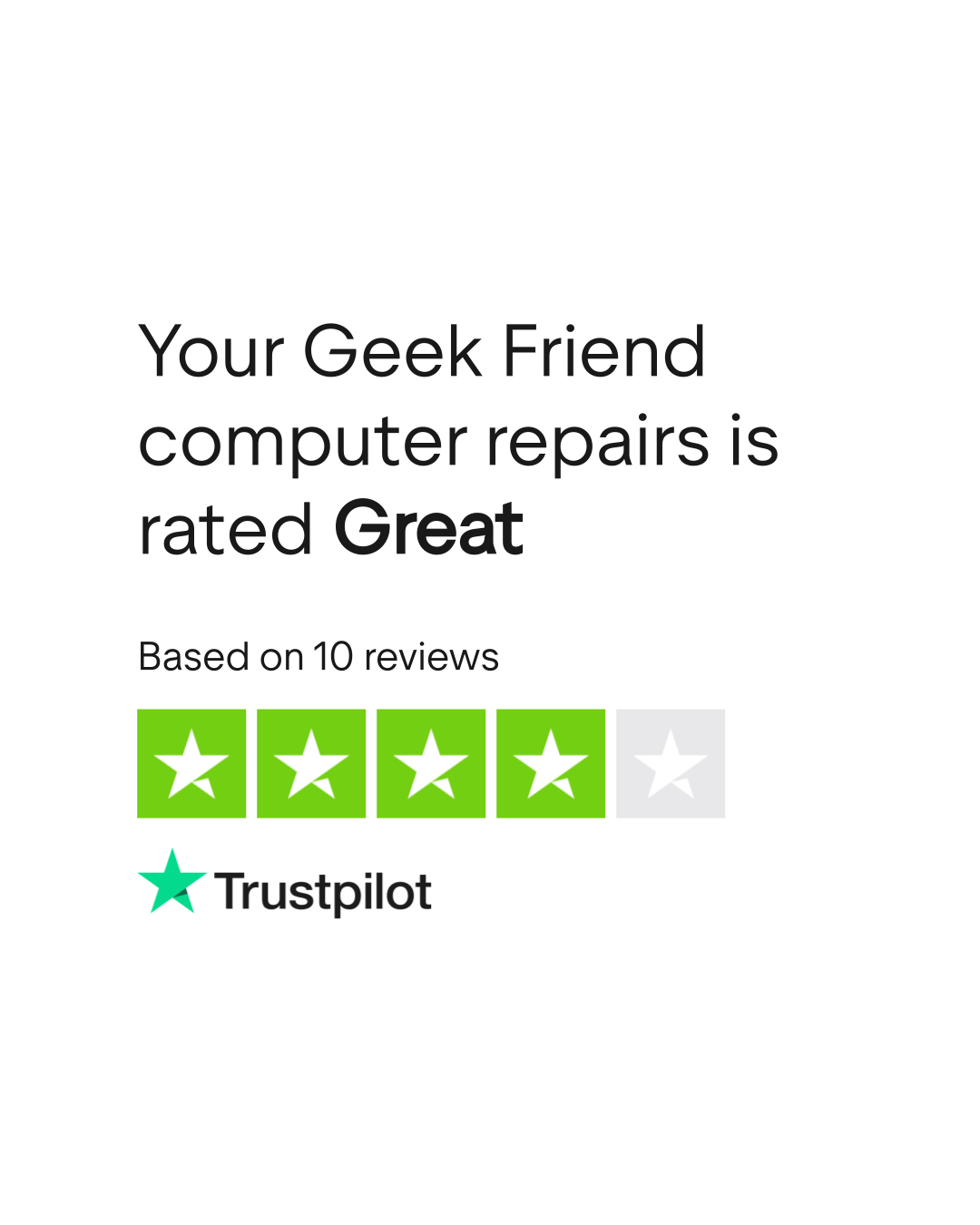 Your Geek Friend computer repairs Reviews | Read Customer Service ...