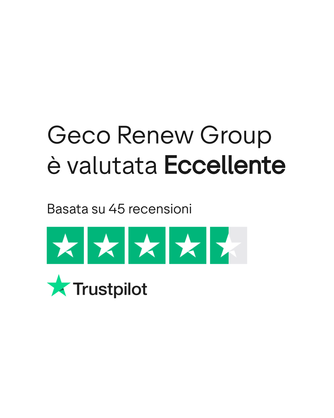 Geco Renew Group | Leggi le recensioni dei servizi di gecorenew.it