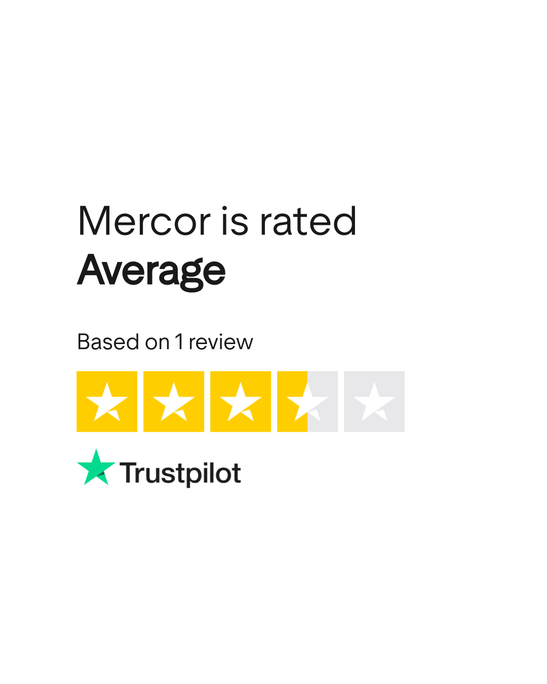 Mercor Reviews | Read Customer Service Reviews of mercor.com