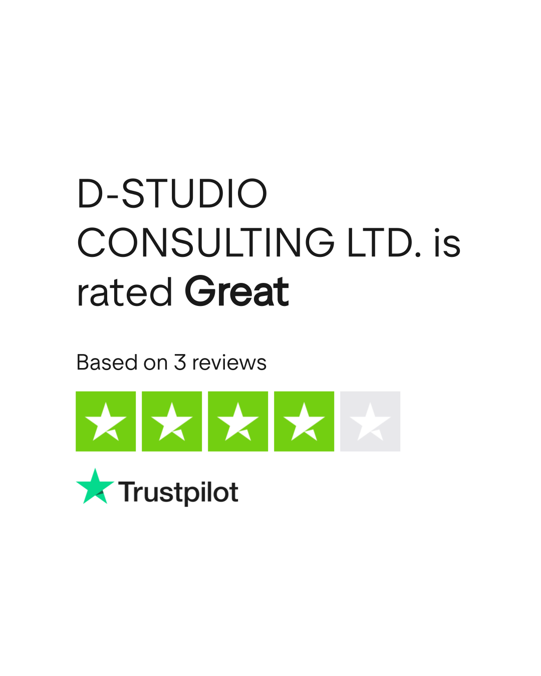 D-STUDIO CONSULTING LTD. Reviews | Read Customer Service Reviews of dstudio.consulting