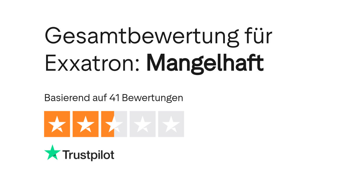 Bewertungen zu Exxatron | Lesen Sie Kundenbewertungen zu exxatron.com