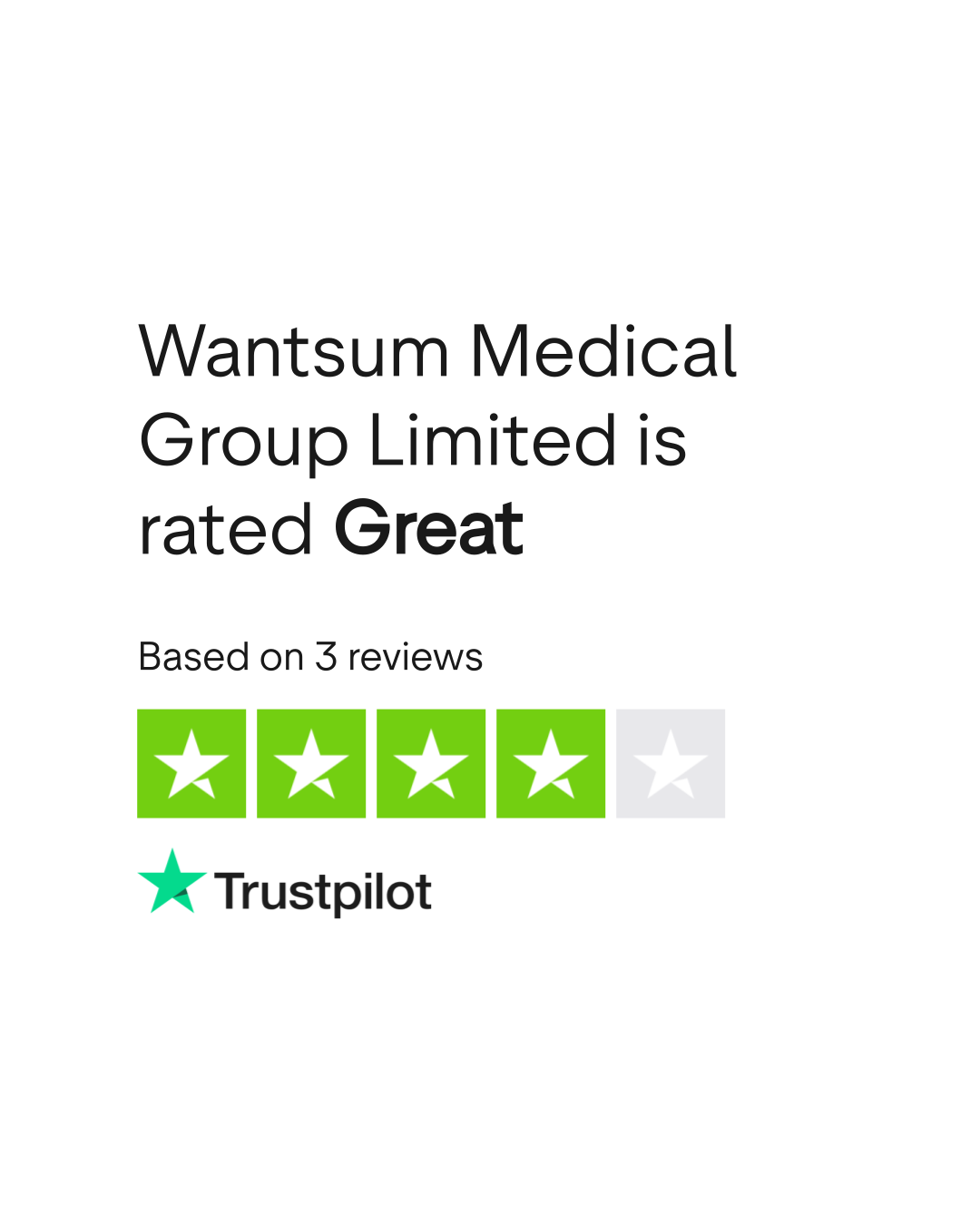 Wantsum Medical Group Limited Reviews | Read Customer Service Reviews ...