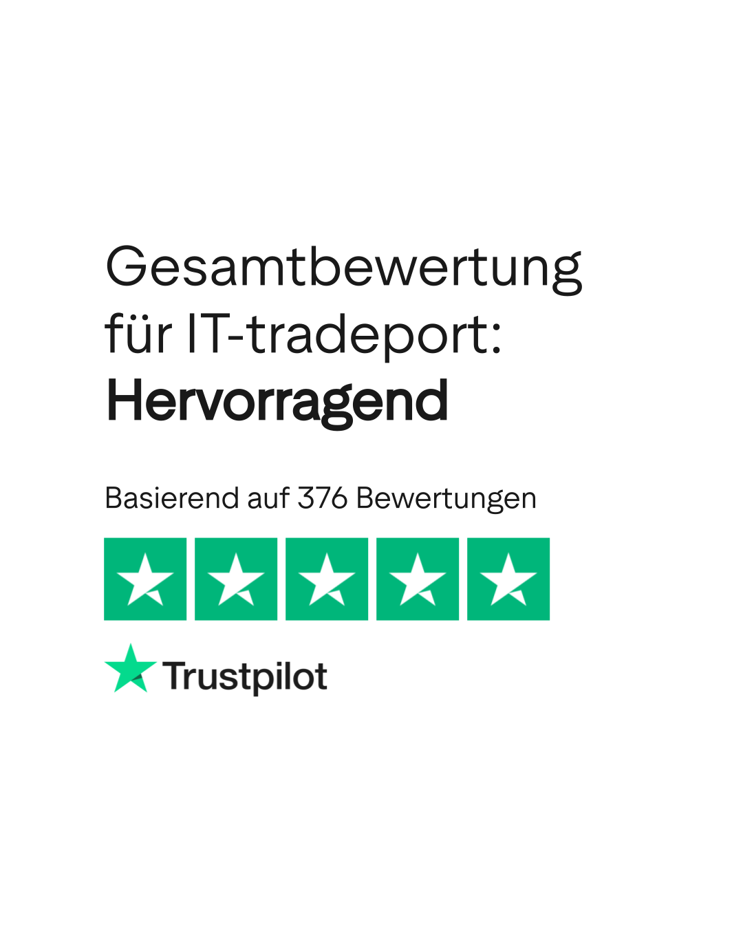 Bewertungen zu IT-tradeport | Lesen Sie Kundenbewertungen zu it ...