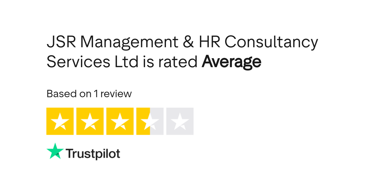 JSR Management & HR Consultancy Services Ltd Reviews | Read Customer ...