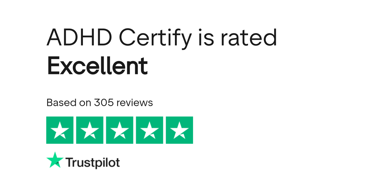 ADHD Certify Reviews | Read Customer Service Reviews of adhdcertify.co.uk