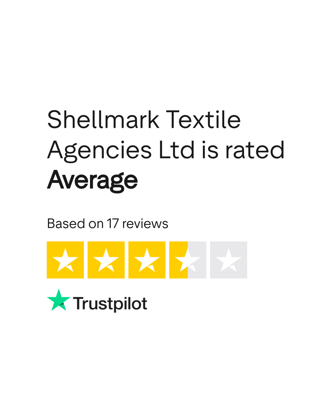 Shellmark Textile Agencies Ltd Reviews | Read Customer Service Reviews ...