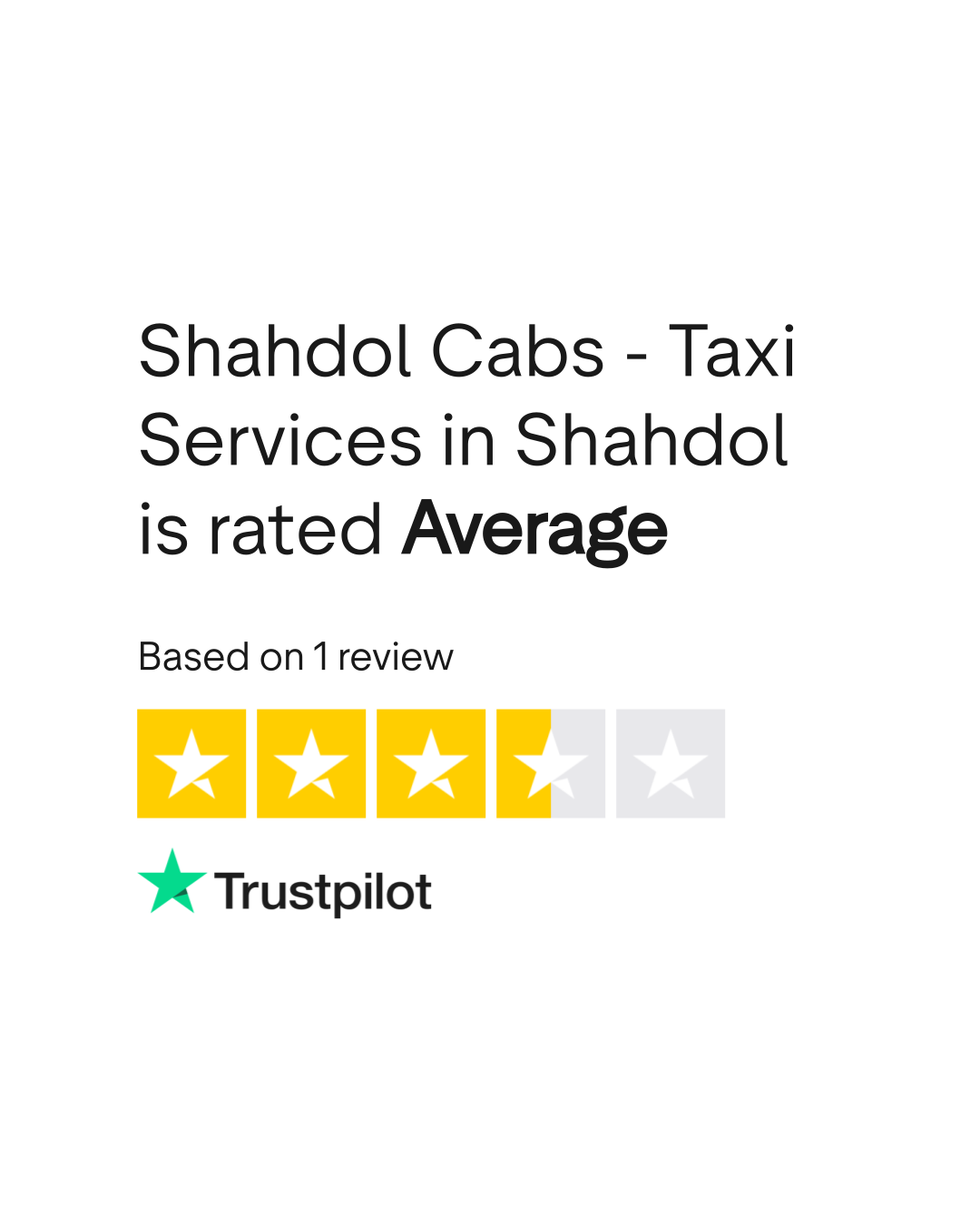 Shahdol Cabs - Taxi Services in Shahdol Reviews | Read Customer Service ...