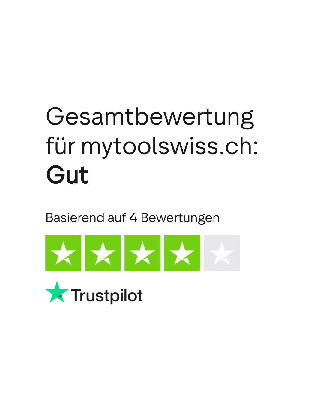 Bewertungen zu mytoolswiss.ch | Lesen Sie Kundenbewertungen zu mytoolswiss.ch