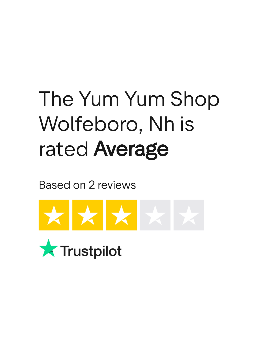 The Yum Yum Shop Wolfeboro, Nh Reviews | Read Customer Service Reviews ...