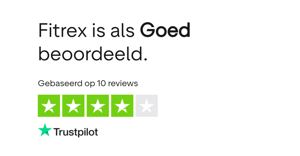 Fitrex reviews | Bekijk consumentenreviews over www.fitrex.nl