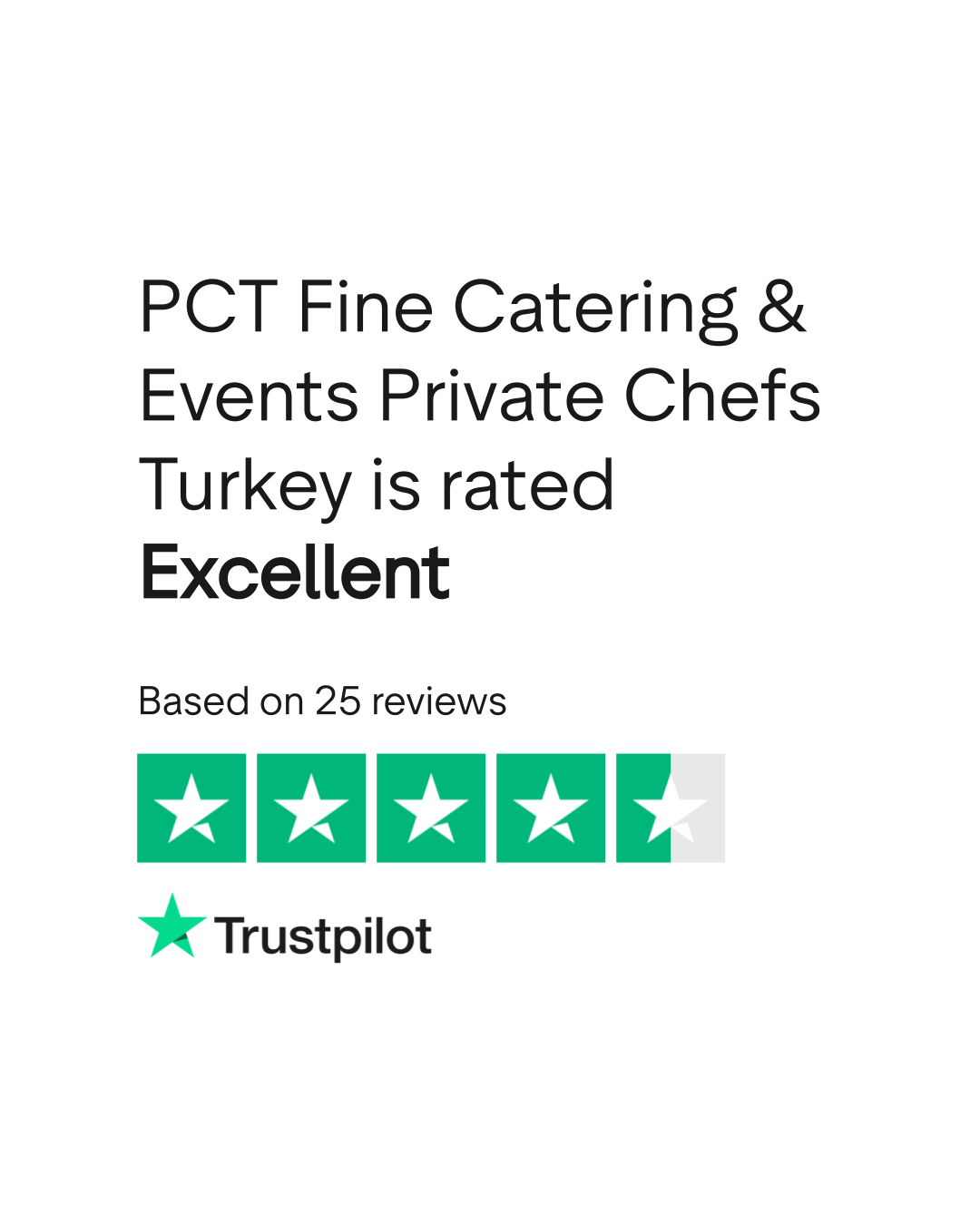 PCT Fine Catering & Events Private Chefs Turkey Reviews | Read Customer ...