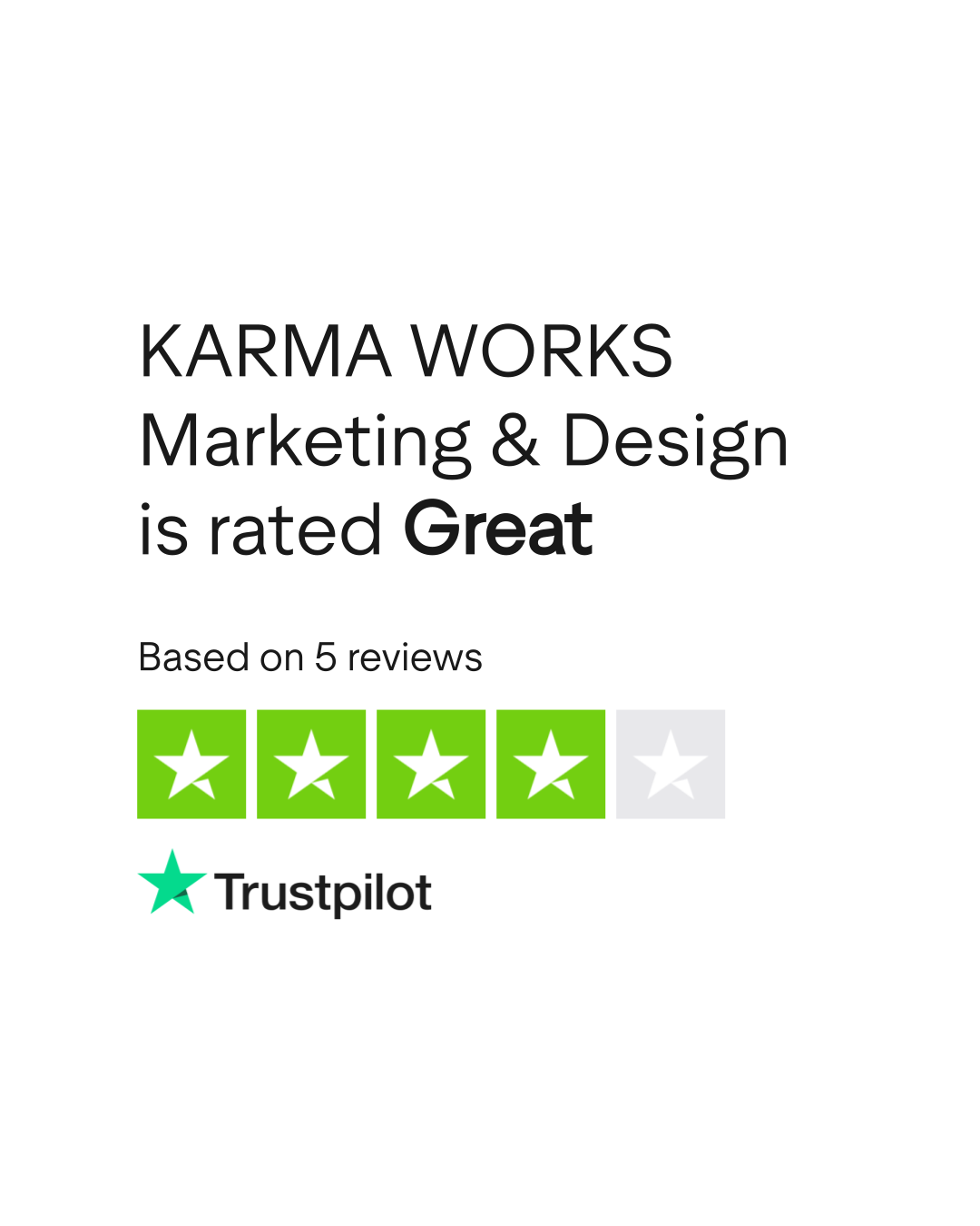 KARMA WORKS Marketing & Design Reviews | Read Customer Service Reviews ...