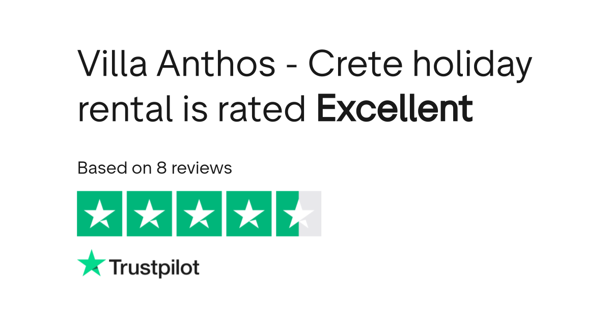 Villa Anthos - Crete holiday rental Reviews | Read Customer Service Reviews of ...