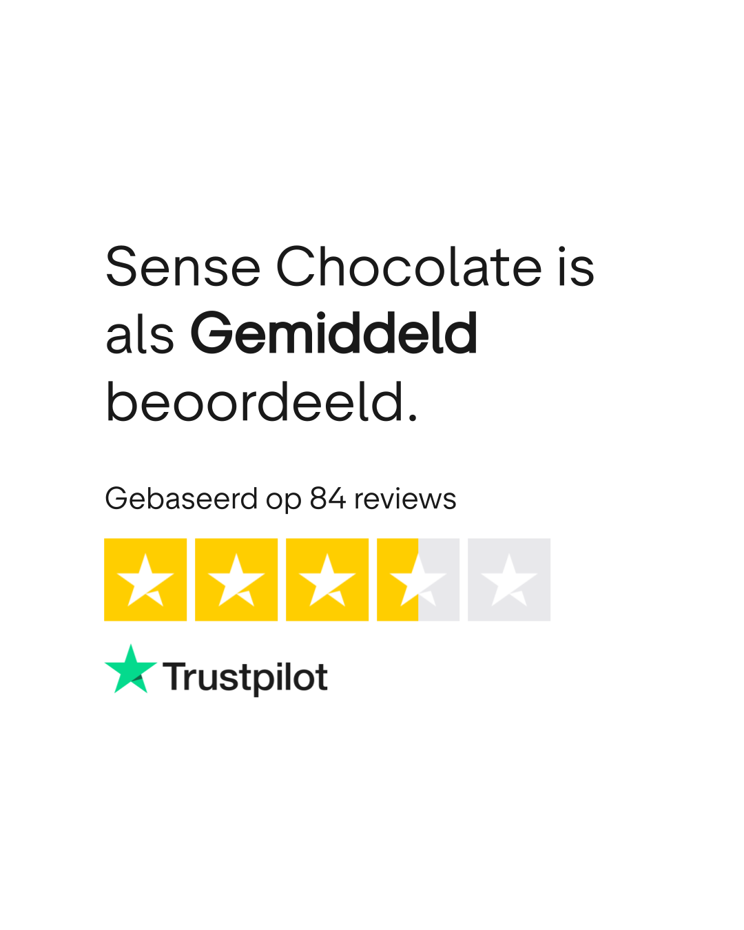 Sense Chocolate reviews | Bekijk consumentenreviews over sensechocolate ...