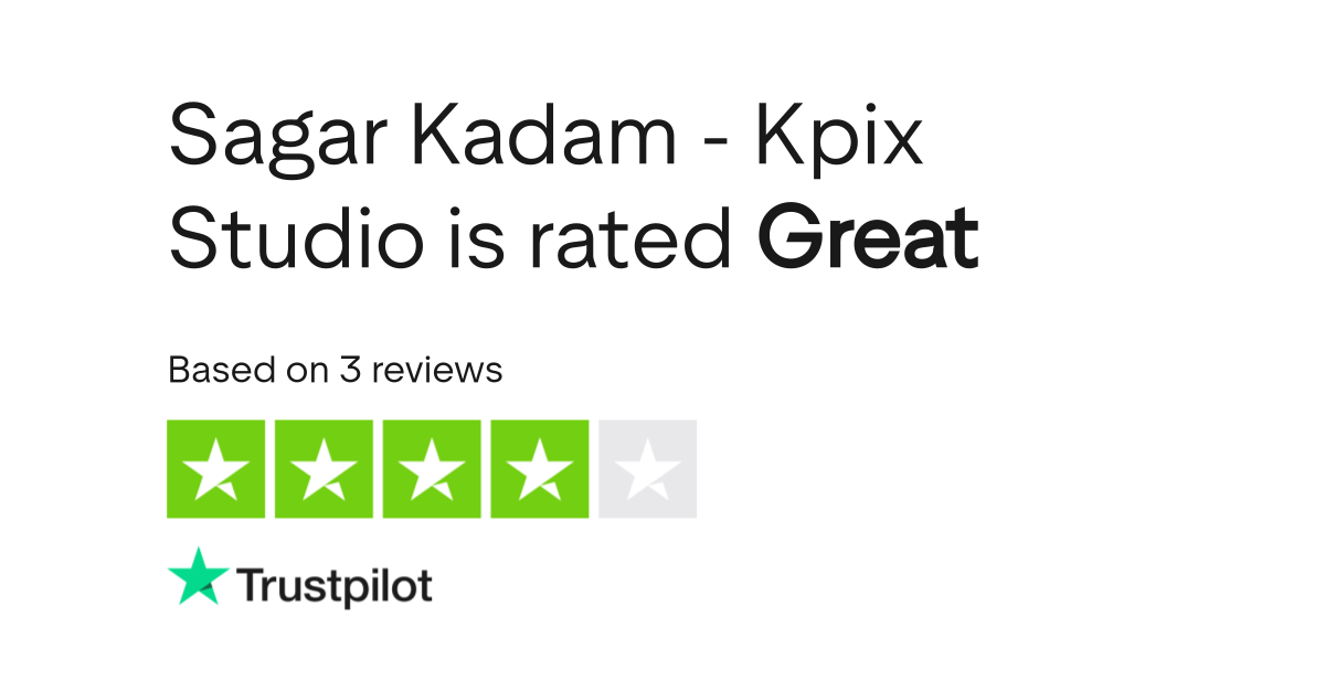 Sagar Kadam - Kpix Studio Reviews | Read Customer Service Reviews of ...