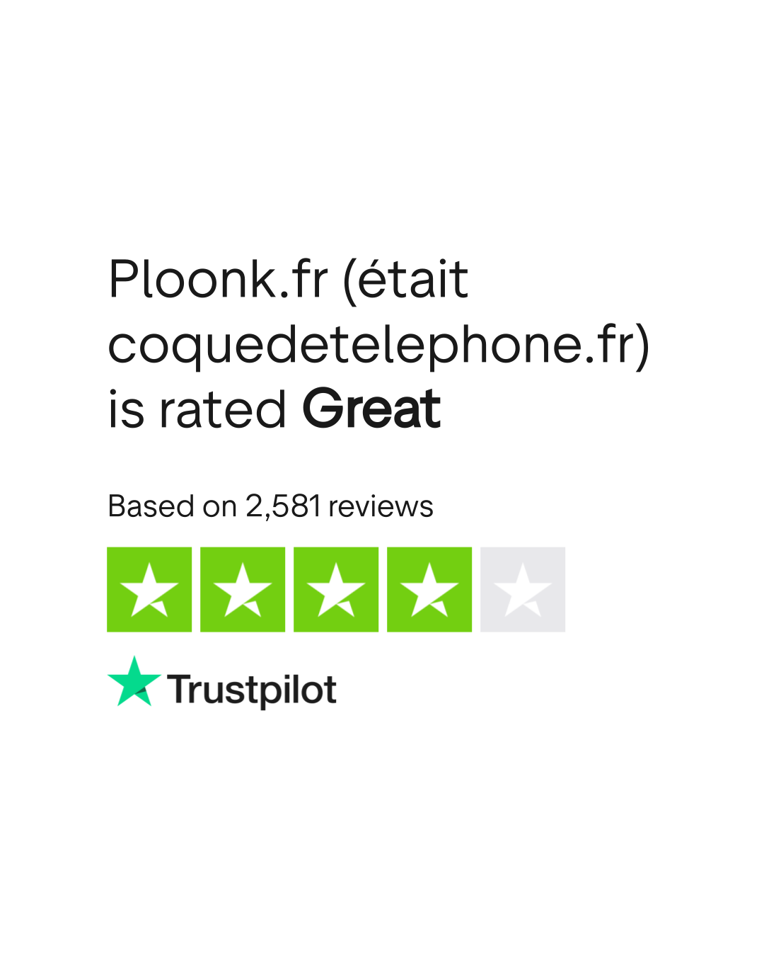 Ploonk.fr (était coquedetelephone.fr) Reviews | Read Customer Service Reviews of ploonk.fr