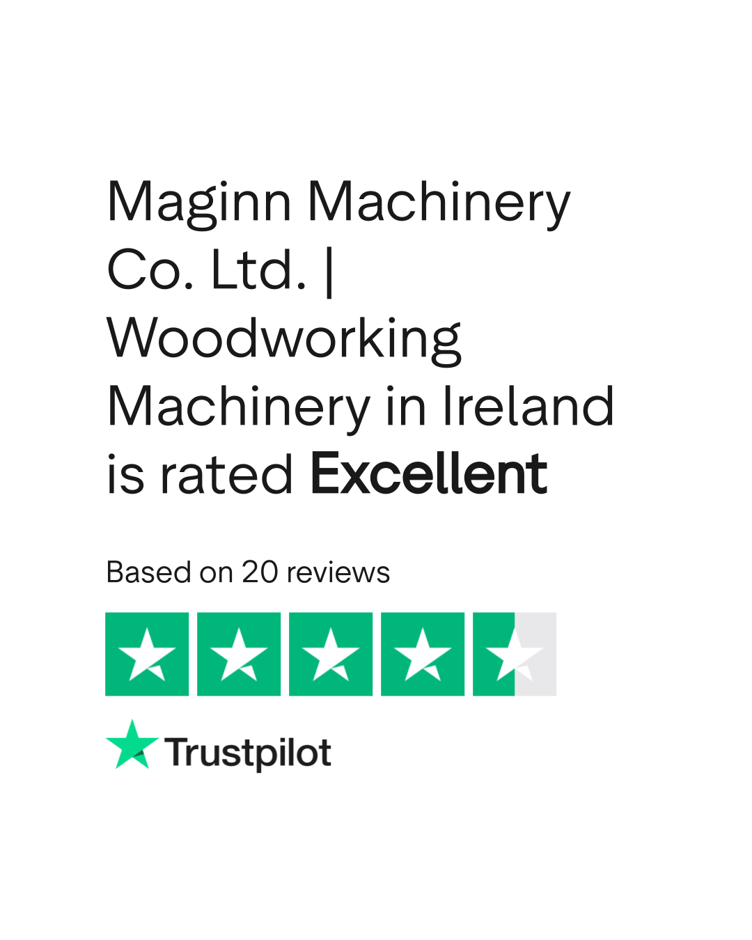 Maginn Machinery Co. Ltd. | Woodworking Machinery in Ireland Reviews ...
