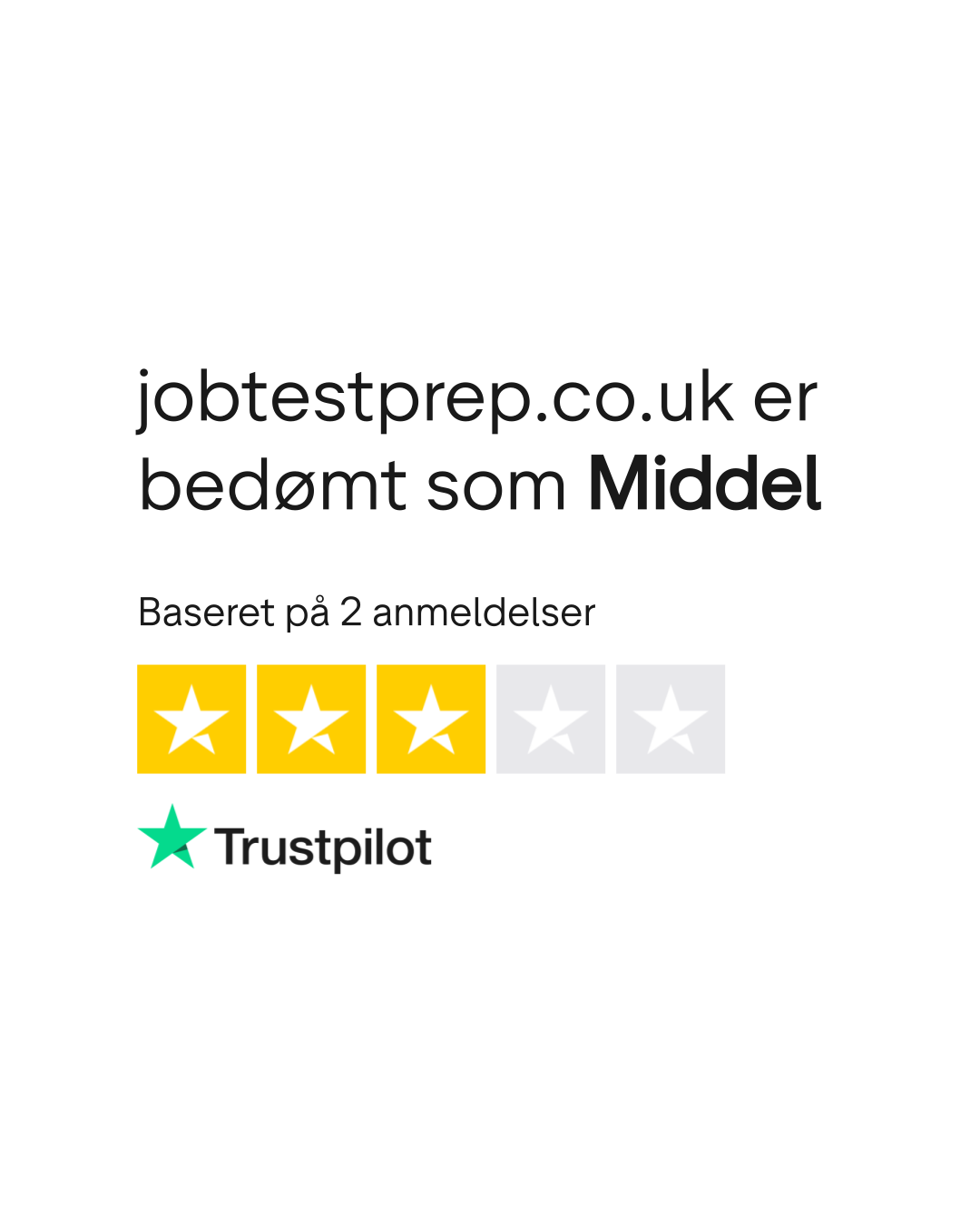 Anmeldelser af jobtestprep.co.uk | Læs kundernes anmeldelser af ...