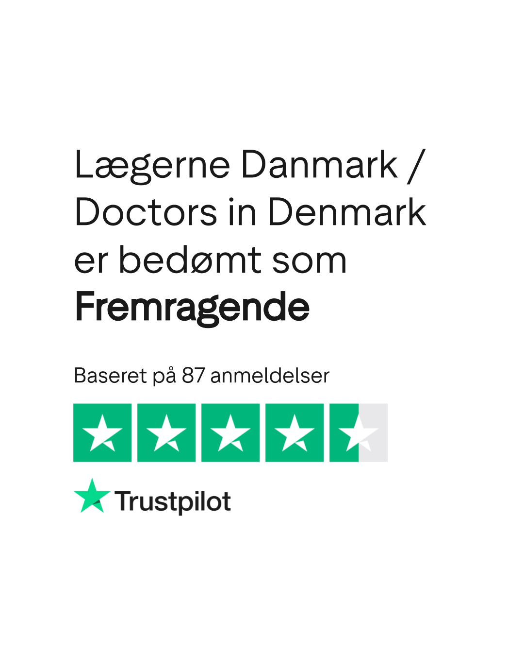 Anmeldelser af Lægerne Danmark / Doctors in Denmark | Læs kundernes ...