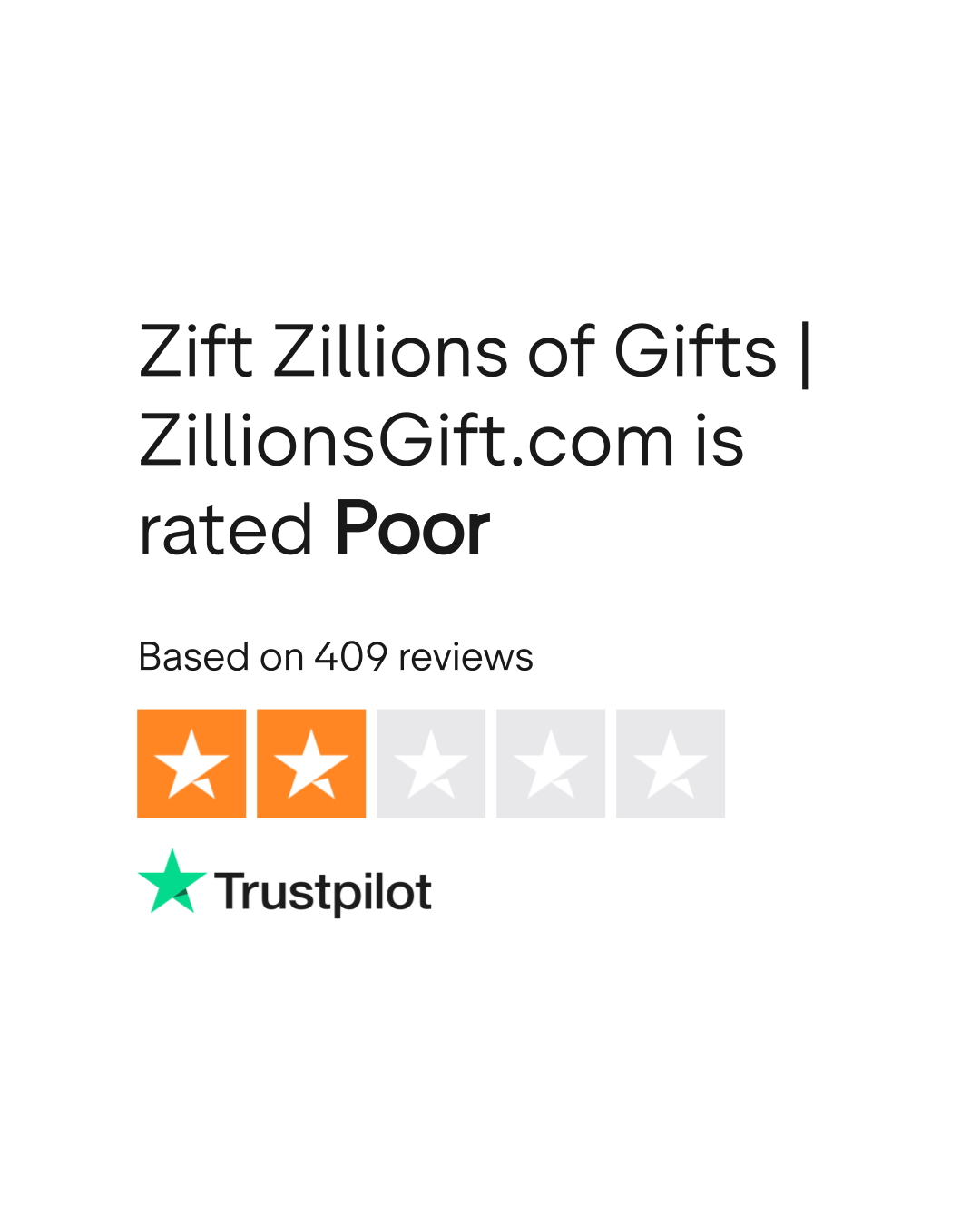 Zift Zillions of Gifts | ZillionsGift.com Reviews | Read Customer ...