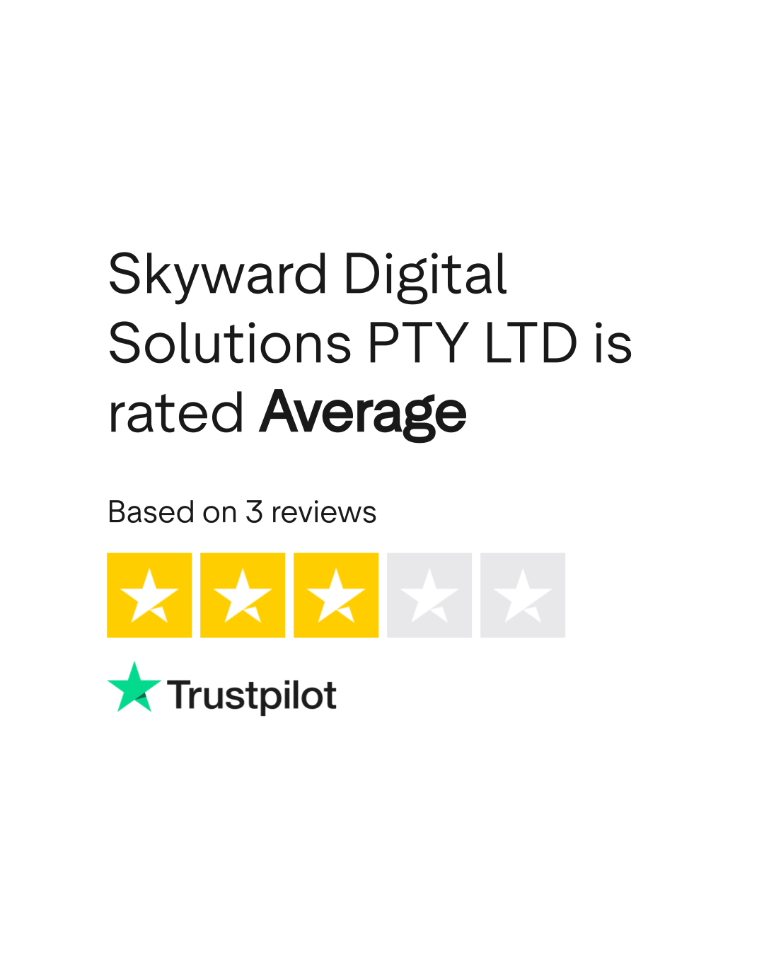 Skyward Digital Solutions PTY LTD Reviews | Read Customer Service Reviews of www.skywarddigital ...
