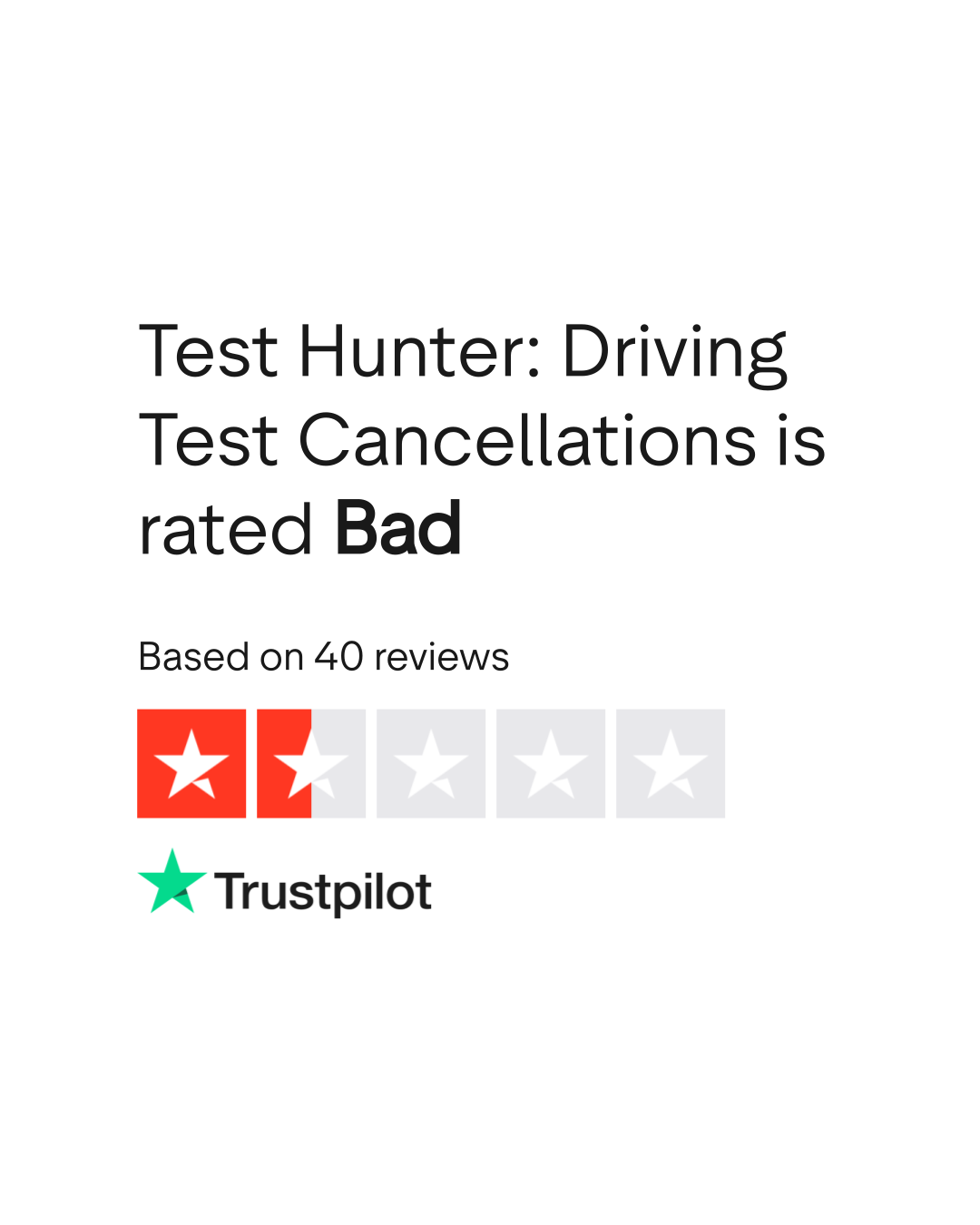 Test Hunter: Driving Test Cancellations Reviews | Read Customer Service ...