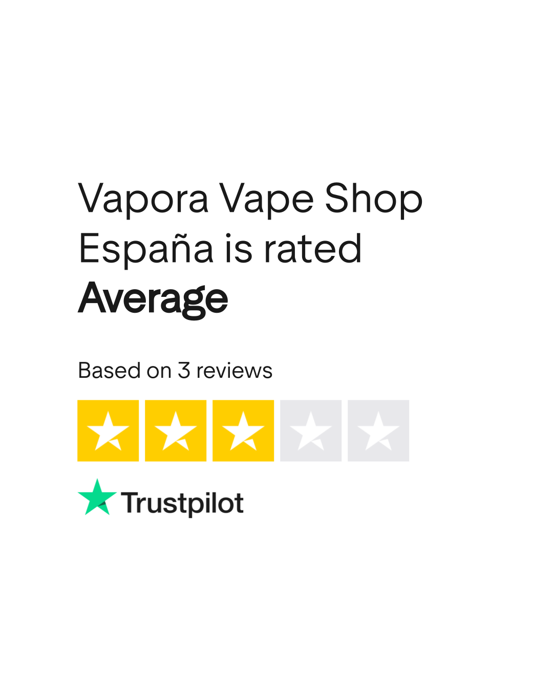 Vapora Vape Shop España Reviews | Read Customer Service Reviews of ...