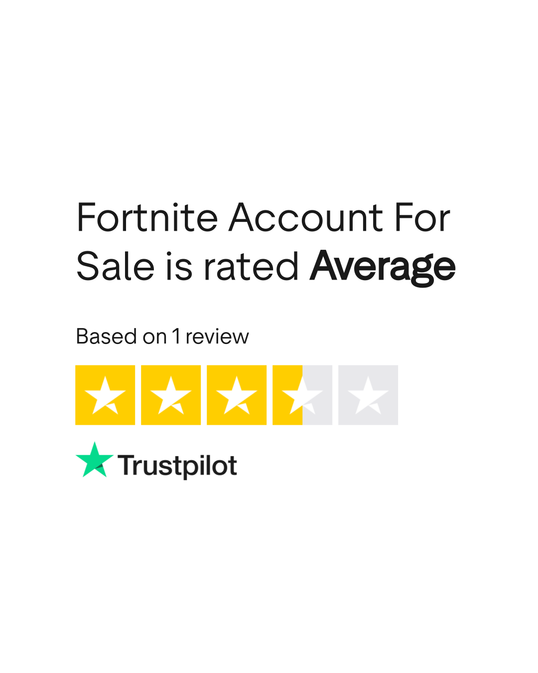Fortnite Account For Sale Reviews | Read Customer Service Reviews of ...