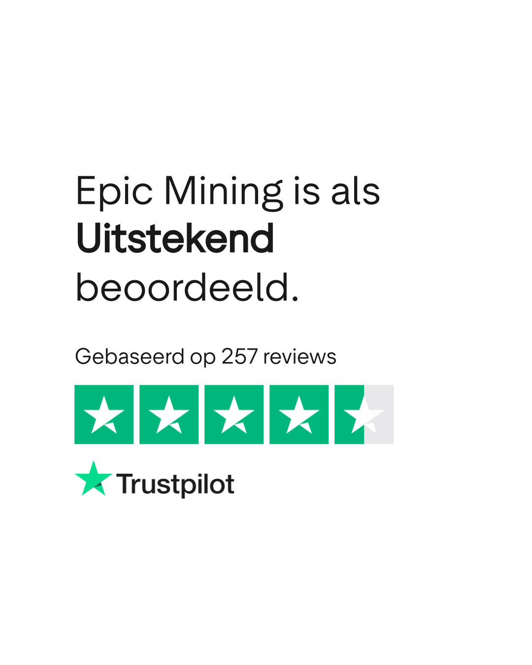 Epic Mining reviews | Bekijk consumentenreviews over epicmining.io