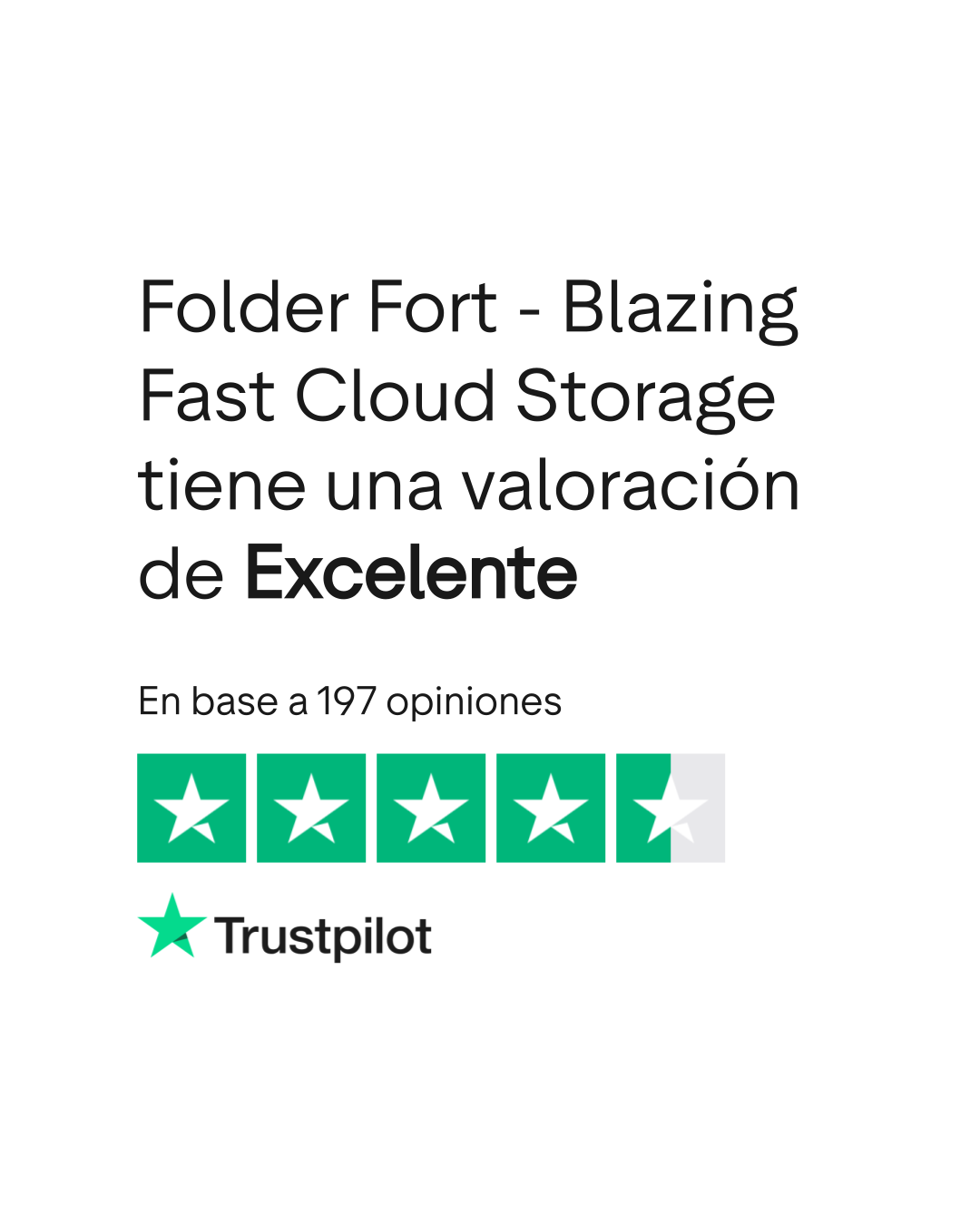 Opiniones sobre Folder Fort - Blazing Fast Cloud Storage | Lee las opiniones sobre el servicio ...
