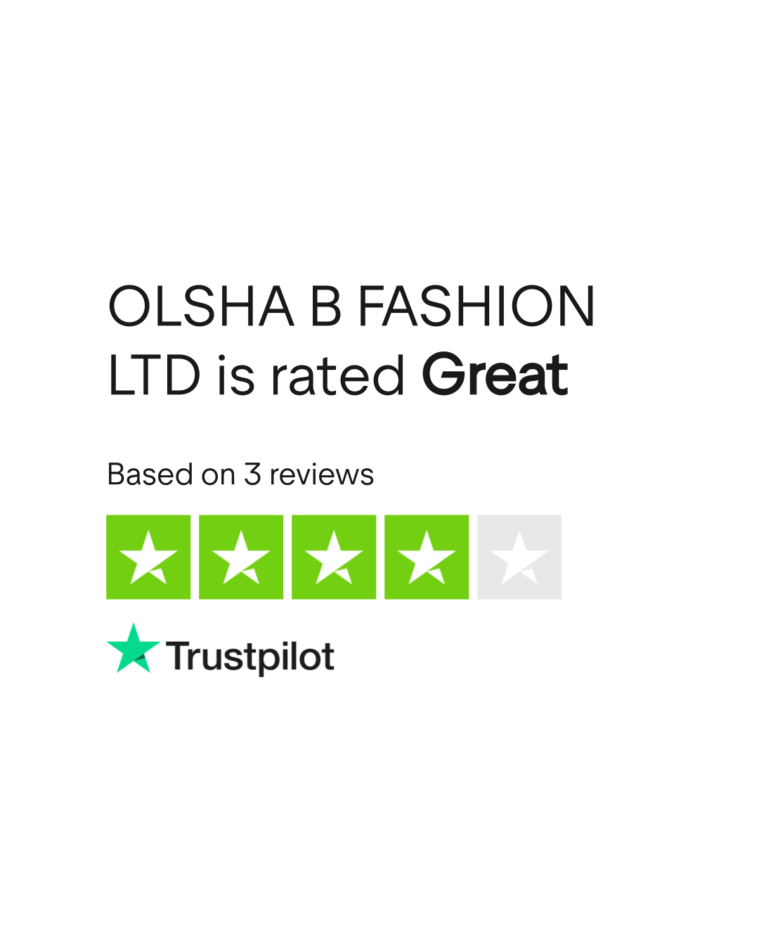 OLSHA B FASHION LTD Reviews | Read Customer Service Reviews of olshabfashion.com