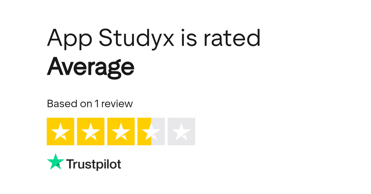 App Studyx Reviews | Read Customer Service Reviews of app.studyx.ai