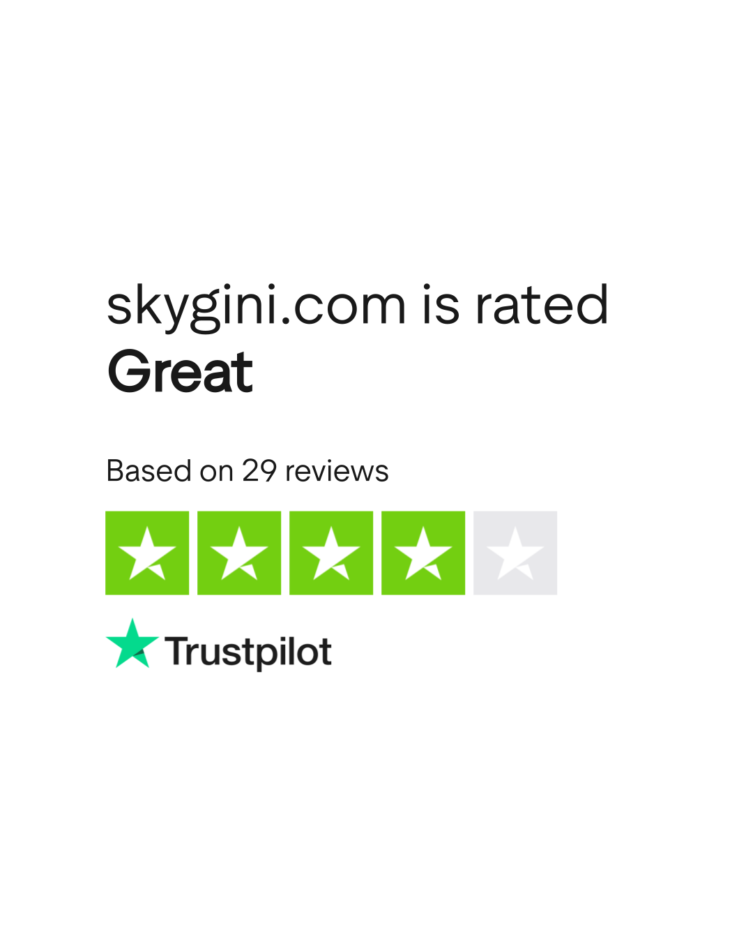 skygini.com Reviews | Read Customer Service Reviews of skygini.com