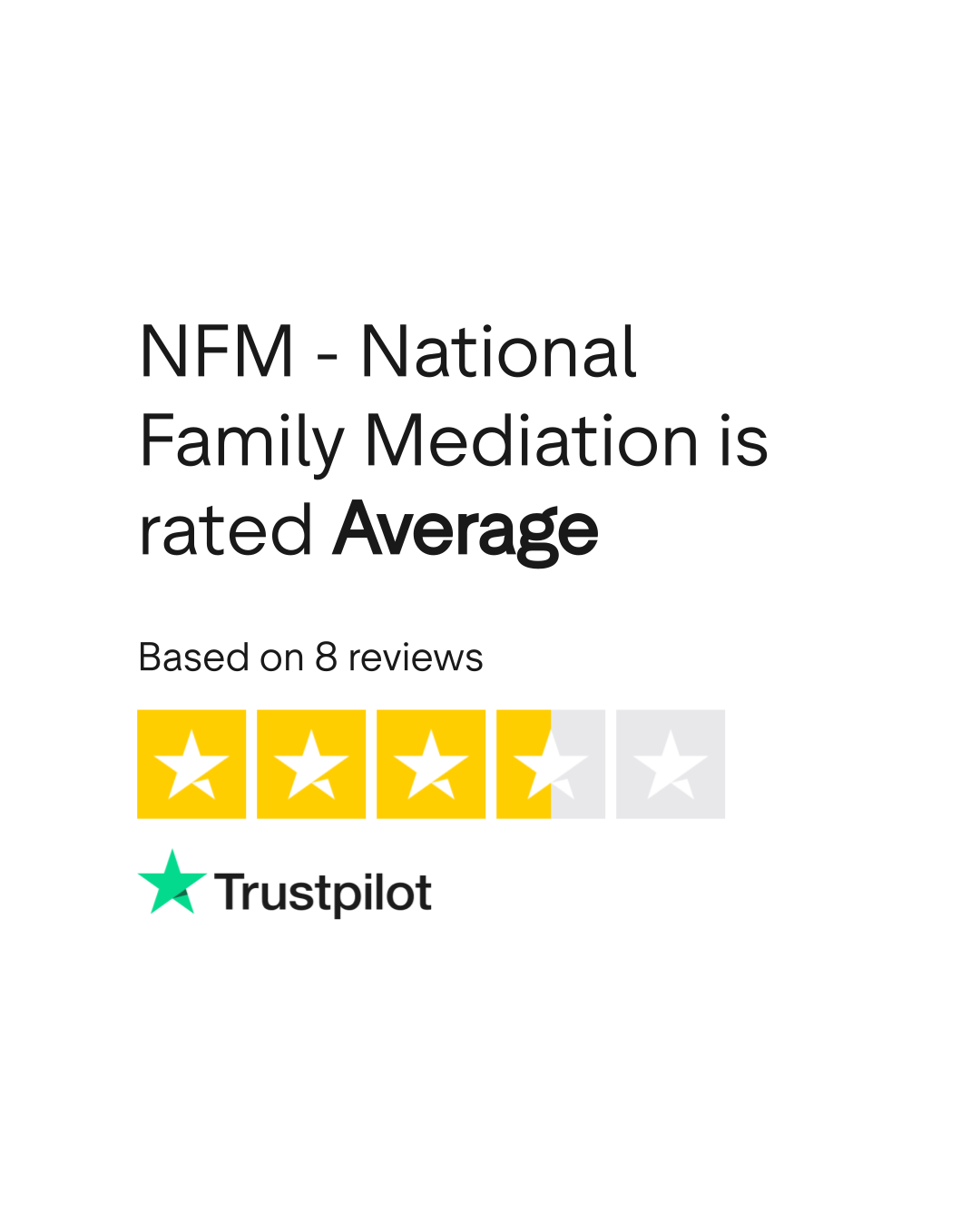 NFM - National Family Mediation Reviews | Read Customer Service Reviews ...