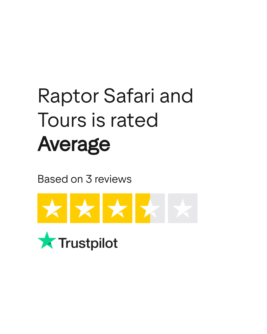 Raptor Safari and Tours Reviews | Read Customer Service Reviews of ...