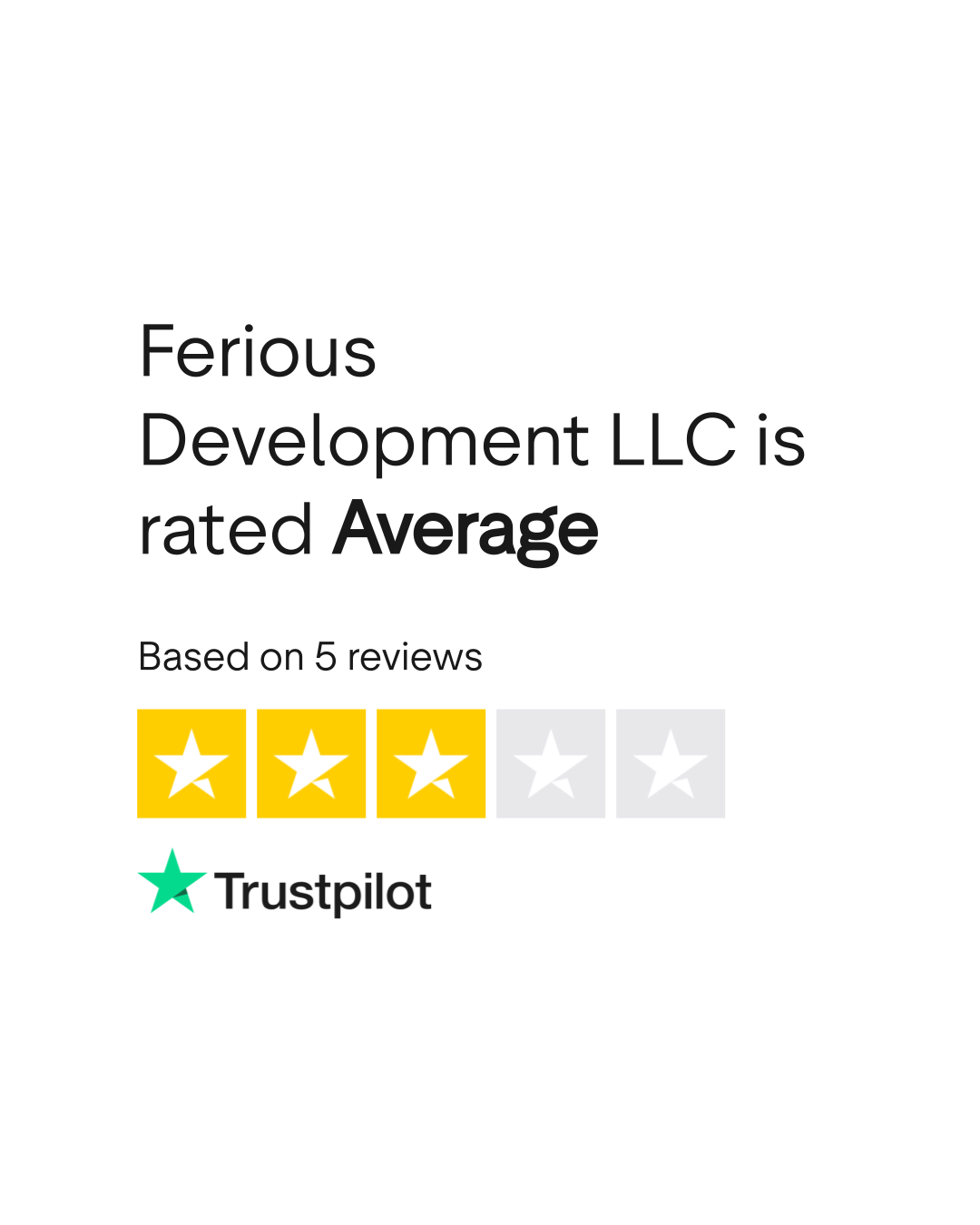 Ferious Development LLC Reviews | Read Customer Service Reviews of ...