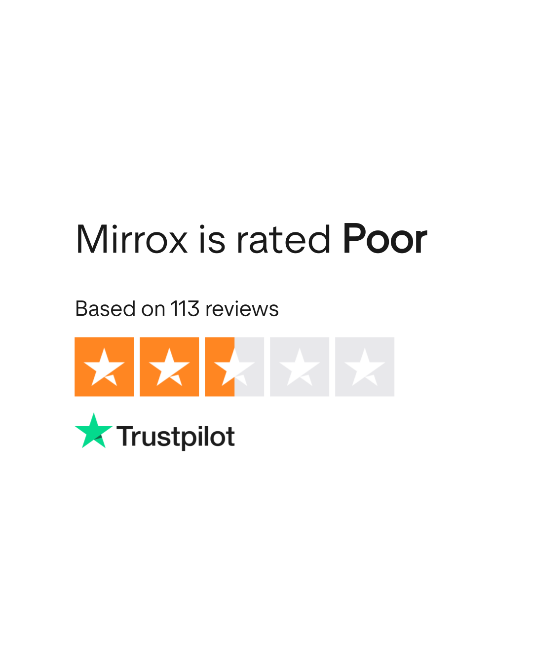 Mirrox Reviews | Read Customer Service Reviews of mirrox.com