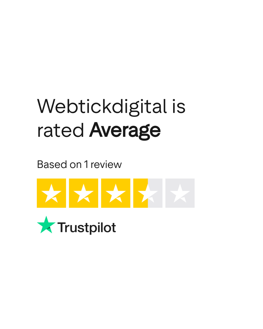Webtickdigital Reviews | Read Customer Service Reviews of webtickdigital.com