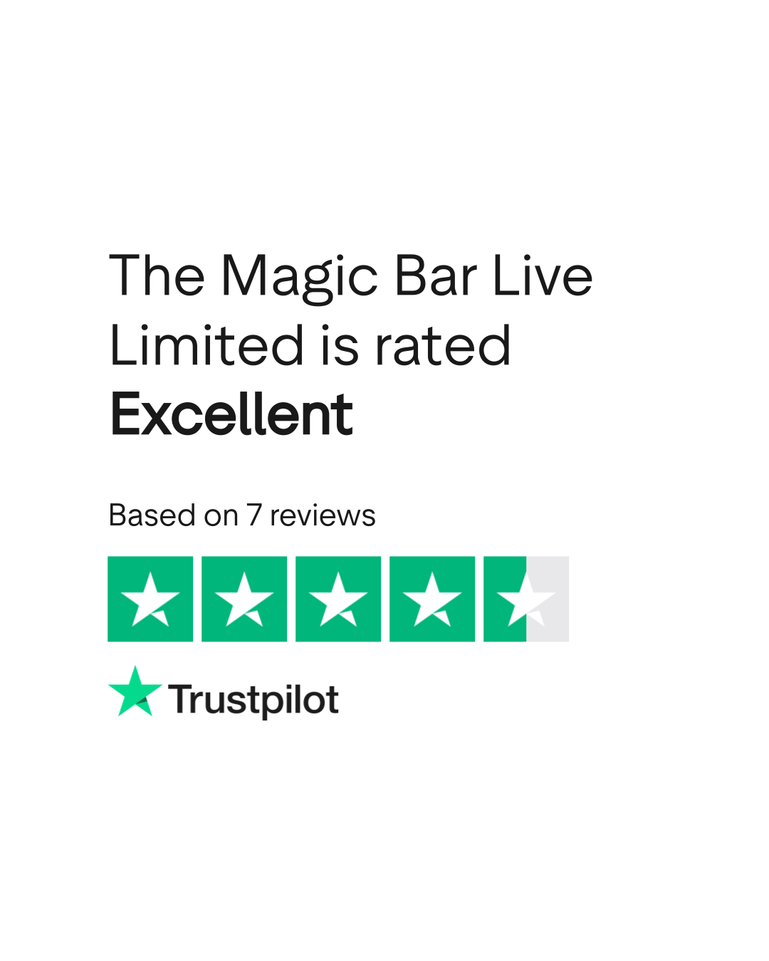 The Magic Bar Live Limited Reviews | Read Customer Service Reviews of ...