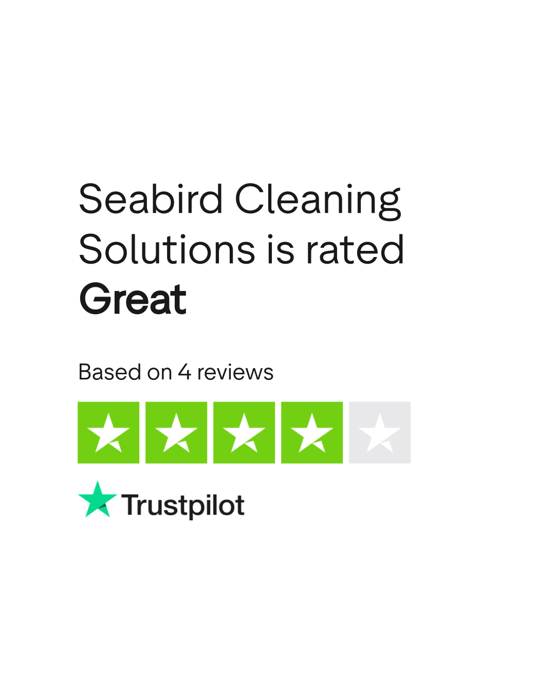 Seabird Cleaning Solutions Reviews | Read Customer Service Reviews of seabirdcleaningsolutions.co.uk