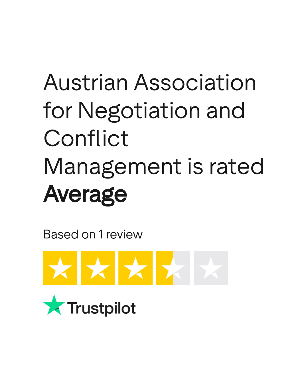 Austrian Association for Negotiation and Conflict Management Reviews ...