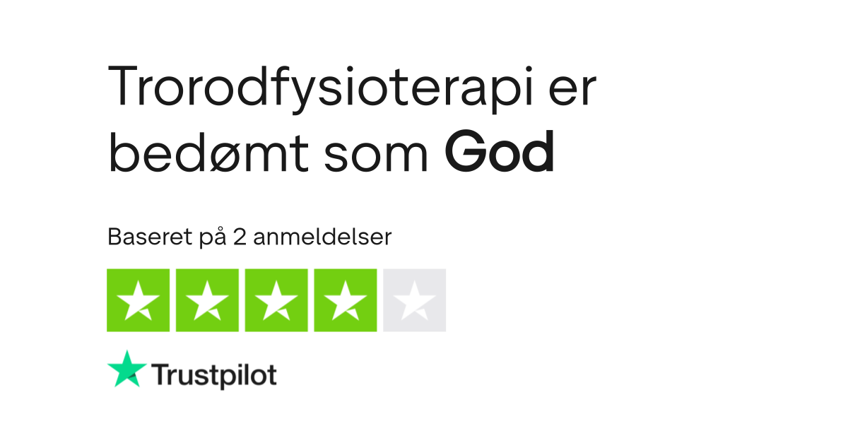 Anmeldelser af Trorodfysioterapi | Læs kundernes anmeldelser af trorodfysioterapi.dk