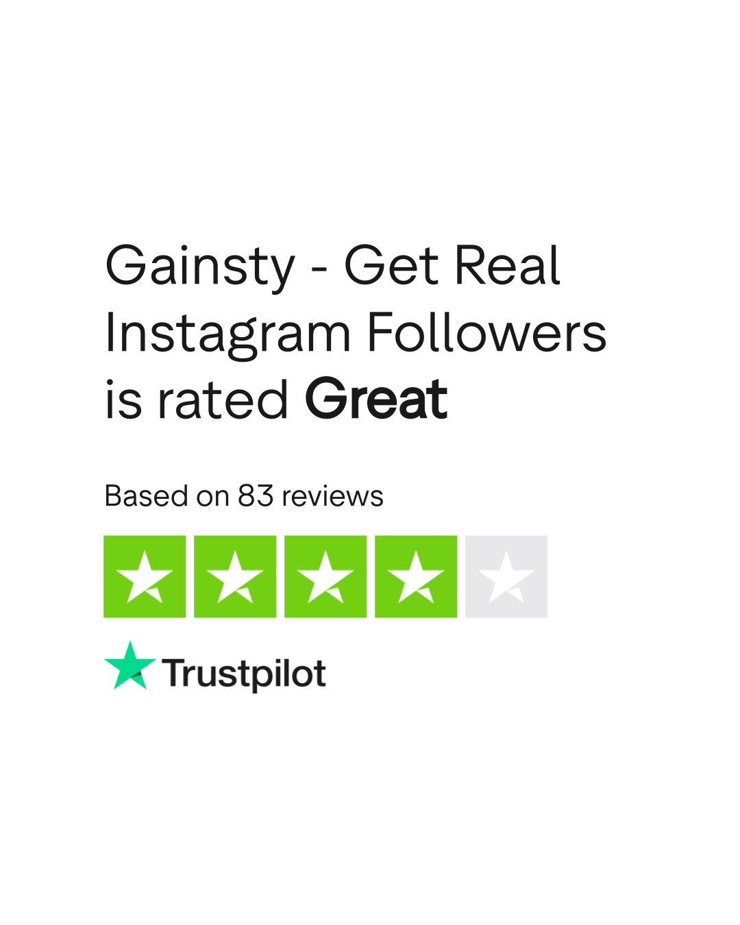 Gainsty - Get Real Instagram Followers Reviews | Read Customer Service ...