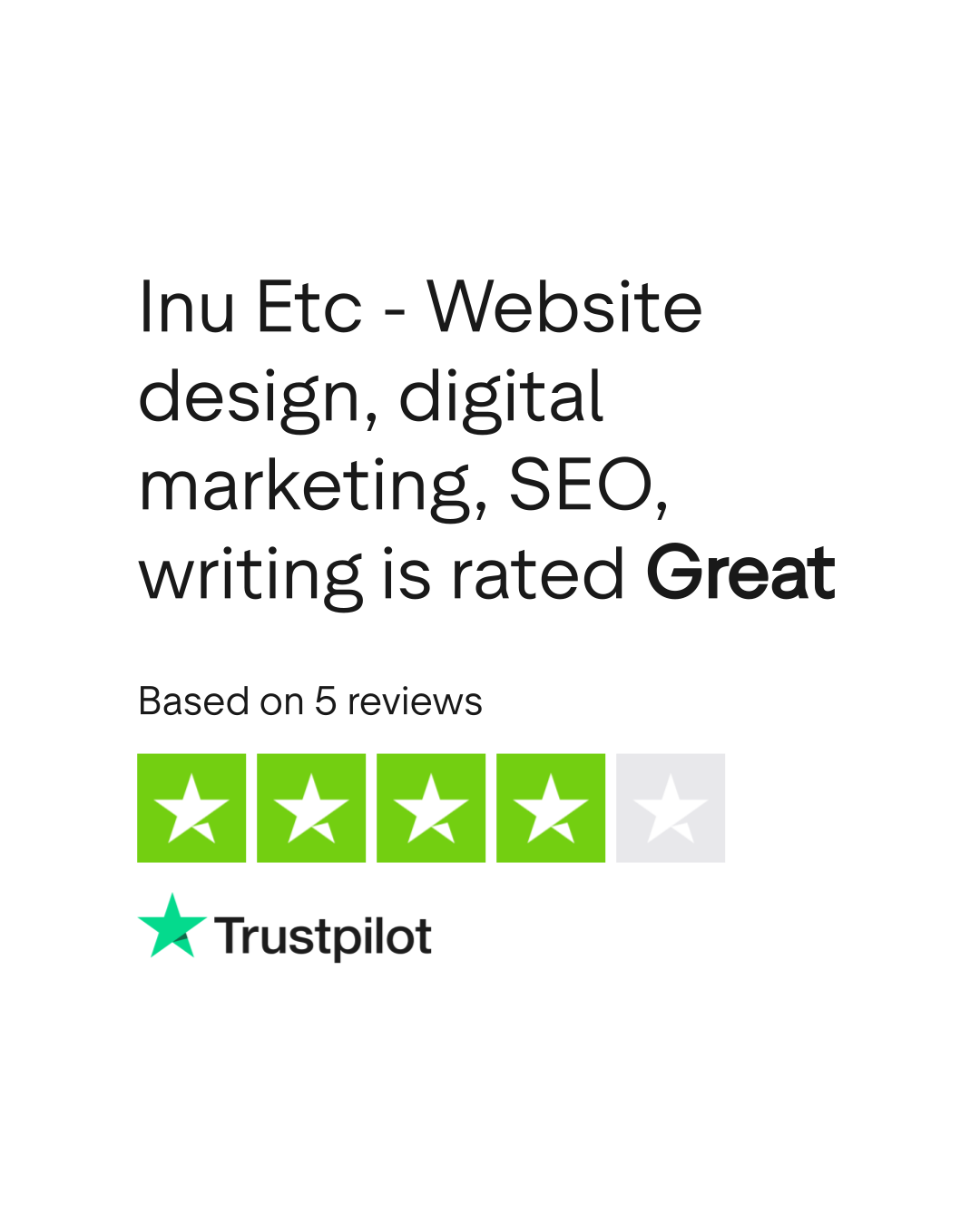 Inu Etc - Website design, digital marketing, SEO, writing Reviews ...
