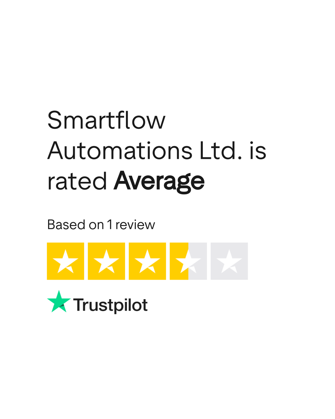 Smartflow Automations Ltd. Reviews | Read Customer Service Reviews of smrtflow.ai