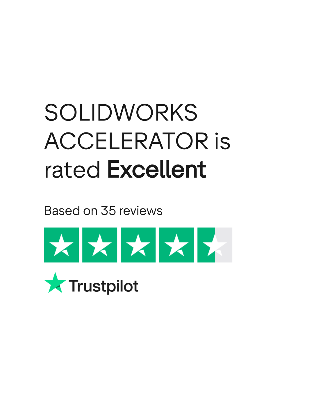 SOLIDWORKS ACCELERATOR Reviews | Read Customer Service Reviews of think-cad.com