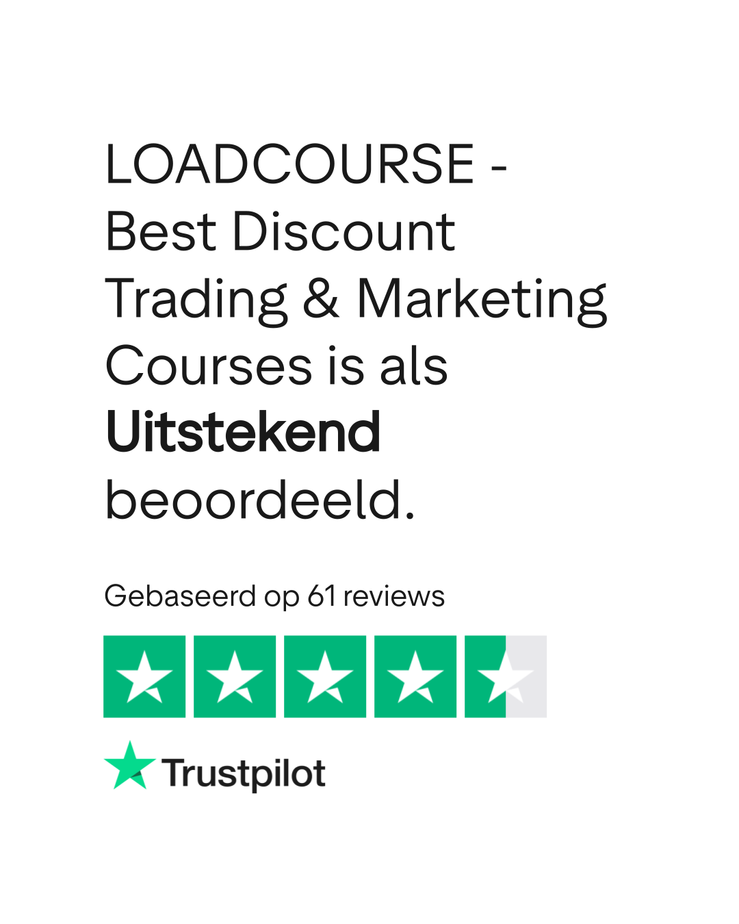 LOADCOURSE - Best Discount Trading & Marketing Courses reviews | Bekijk consumentenreviews over ...